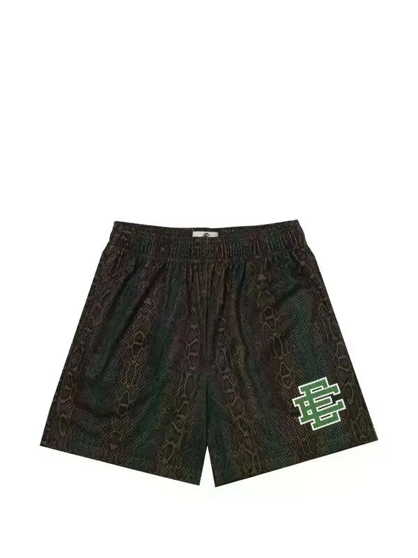ERIC EMANUEL Snake-print Shorts