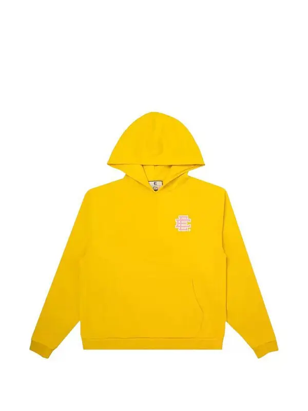 ERIC EMANUEL Lightweight V2 Kangaroo-pocket Hoodie - Yellow