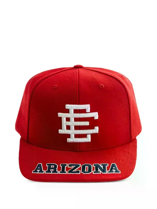 ERIC EMANUEL Ee College Arizona Logo-embroidered Cap - Red