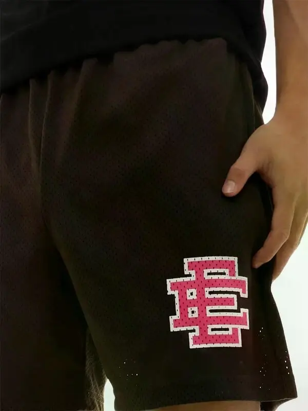 STADIUM GOODS Elastic-waist Mesh Shorts - Brown