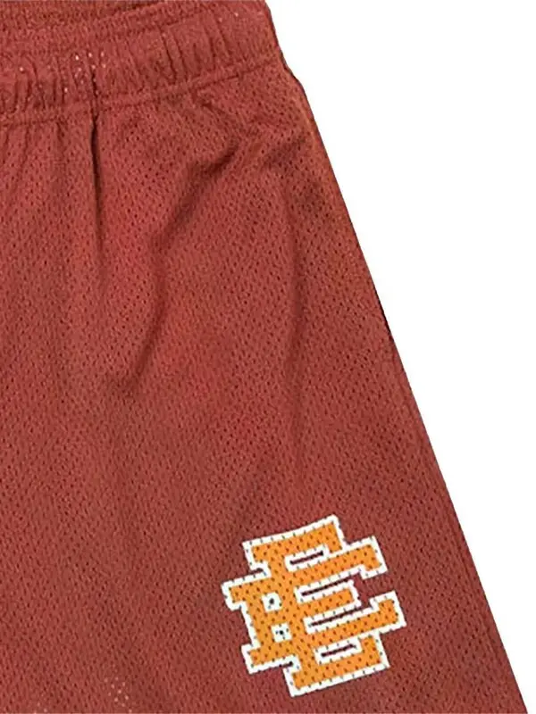 ERIC EMANUEL Basic Mesh Shorts - Red