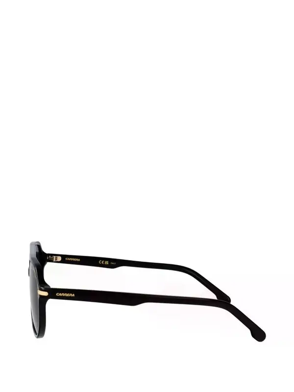 Carrera Eyewear Pilot Sunglasses With Double Bridge And Gold-tone Hardware
