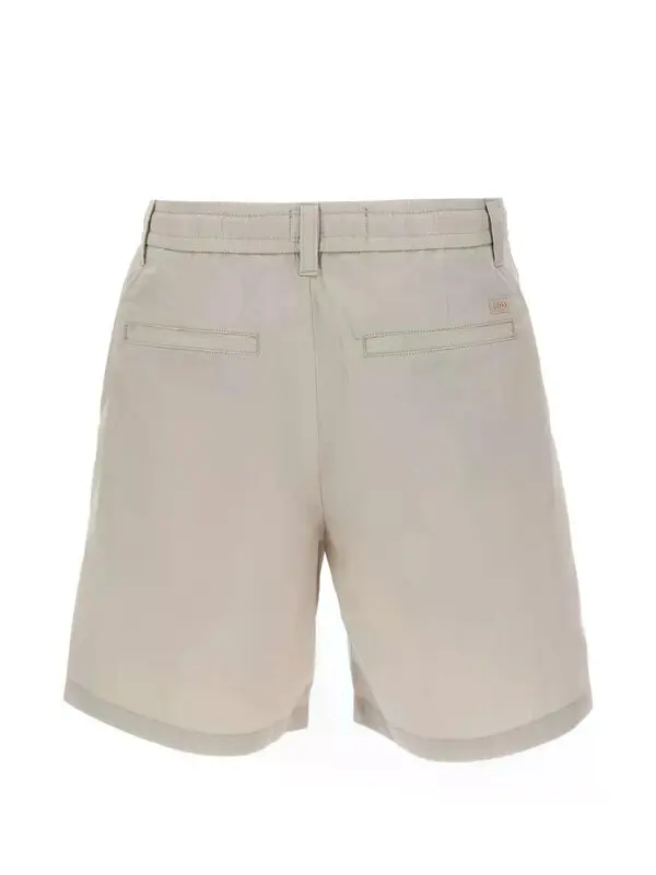 BOSS Drawstring Chino Shorts - Neutrals