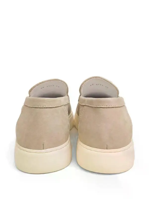 POCHE PARIS Suede Slip-on Loafers