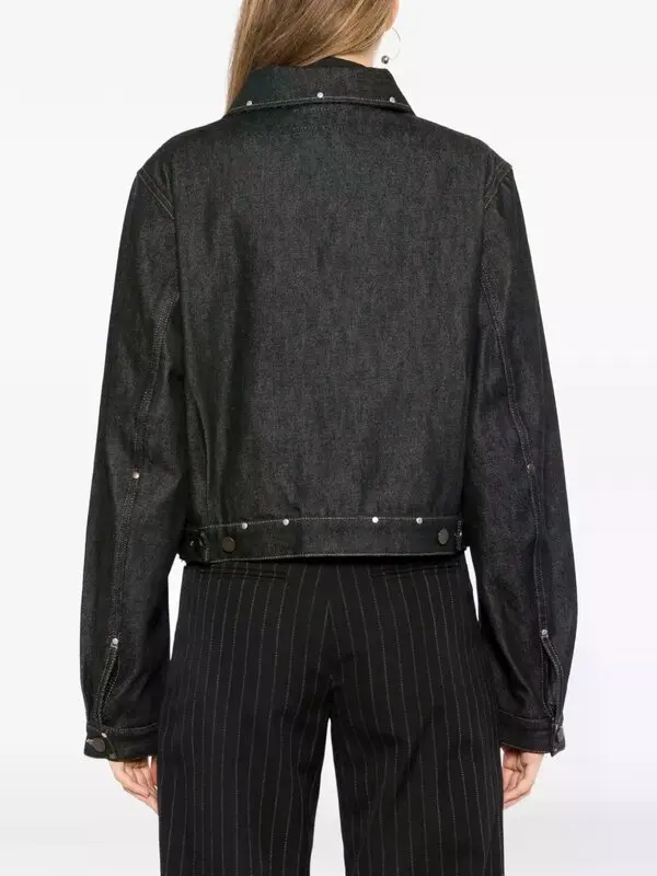 LEMAIRE Lemiare Cropped Studded Denim Blouson