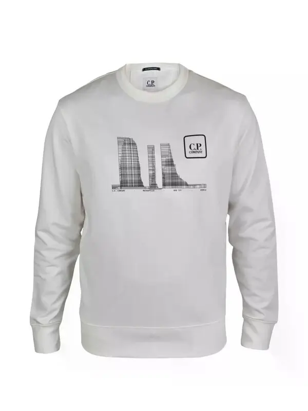 C.P. COMPANY Graphic Print Crew Neck Sweatshirt