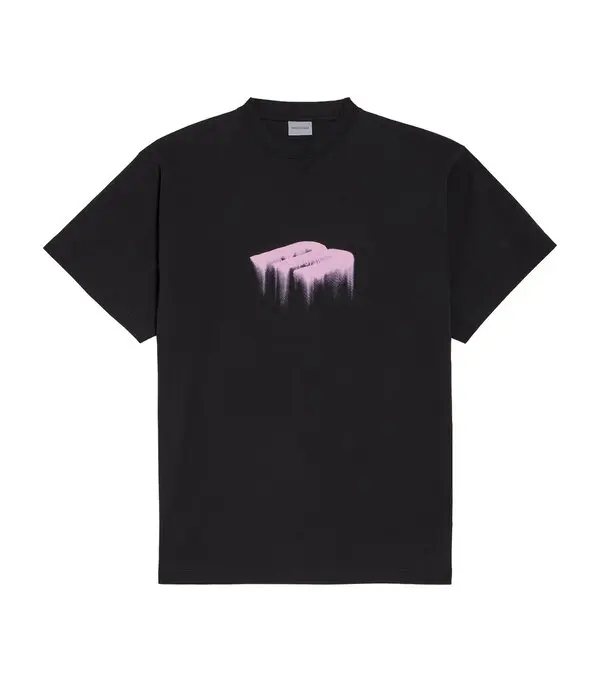 Balenciaga Wet Brush Oversized T-shirt - Black