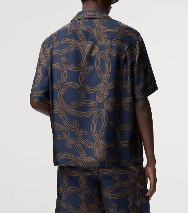 Loewe X Paula's Ibiza Silk Anagram Shirt