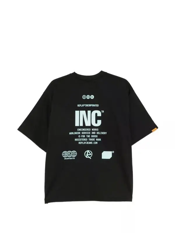 REPLAY Logo-print T-shirt