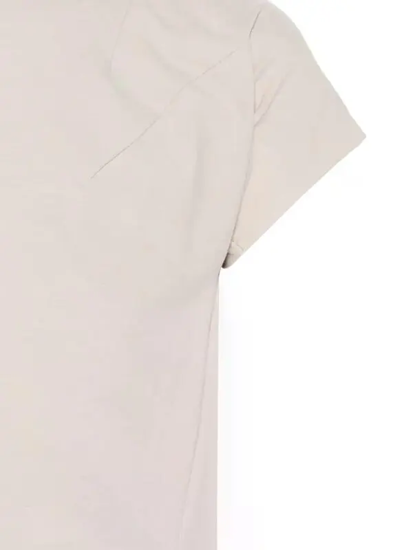 LEON EMANUEL BLANCK Distortion Cap-sleeve T-shirt