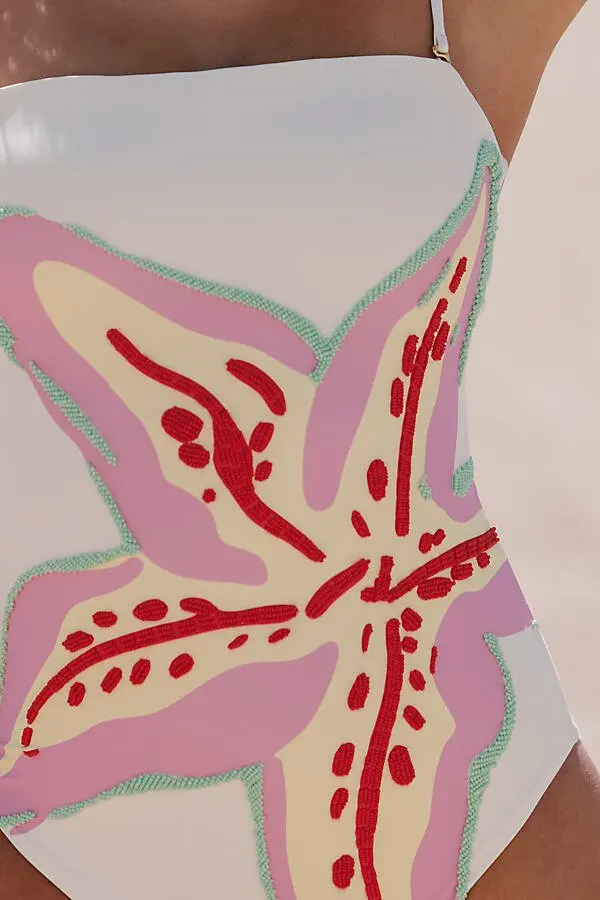 MAAJI One Piece Swimsuit With Starfish Appliqu