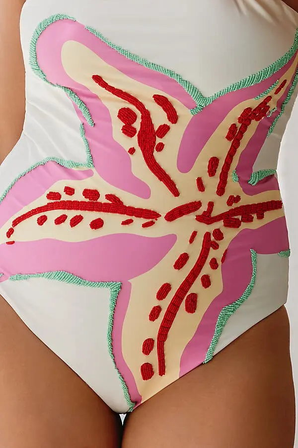 MAAJI One Piece Swimsuit With Starfish Appliqu