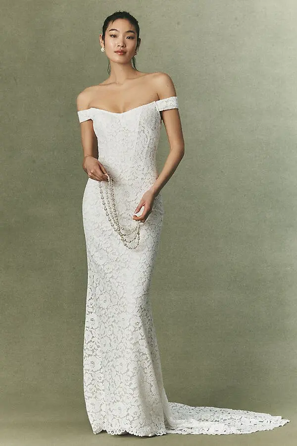 Jenny Yoo Exclusive: Jenny Maisy Gown - Ivory