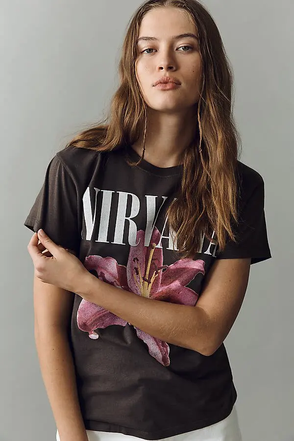 LETLUV Nirvana Graphic T-shirt