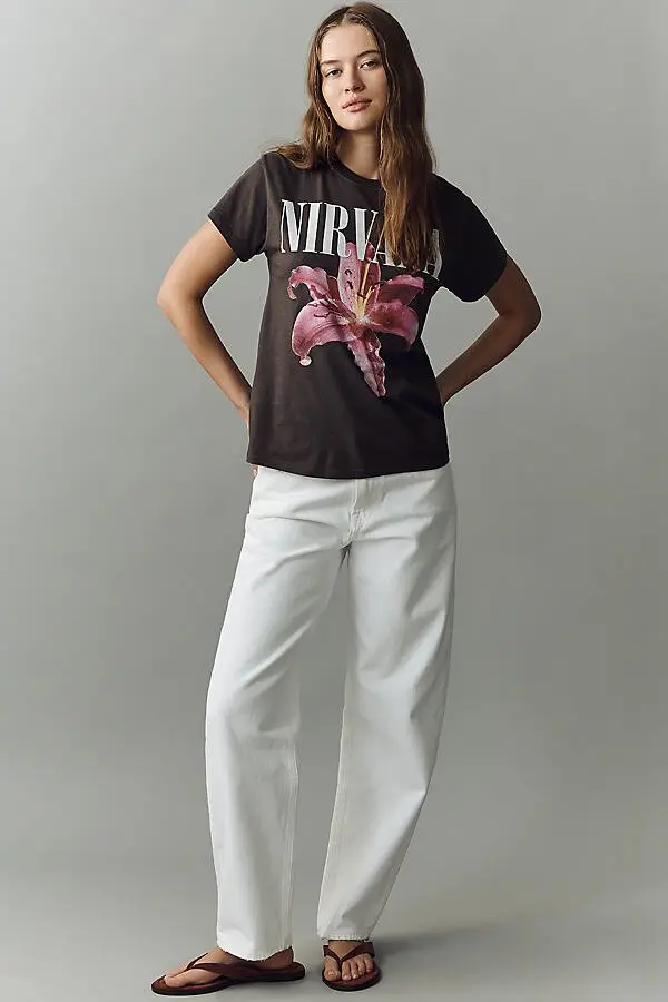 LETLUV Nirvana Graphic T-shirt