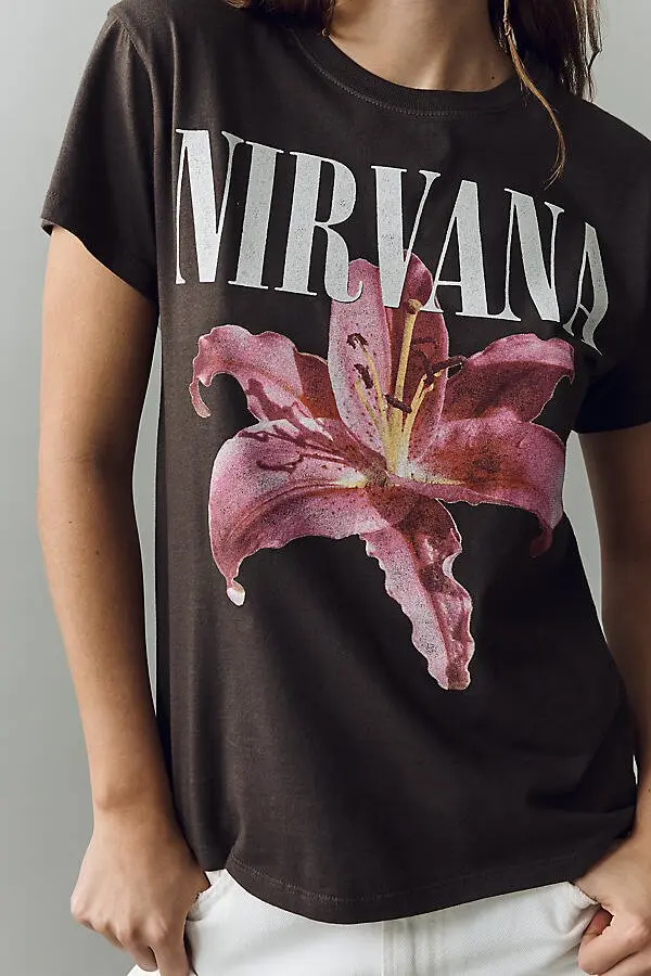 LETLUV Nirvana Graphic T-shirt