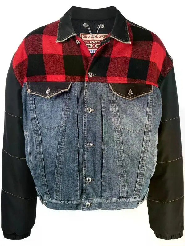 DIESEL® Patchwork Bomber Jacket