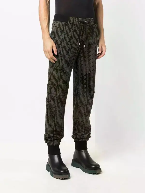 Balmain Monogram-print Track Pants