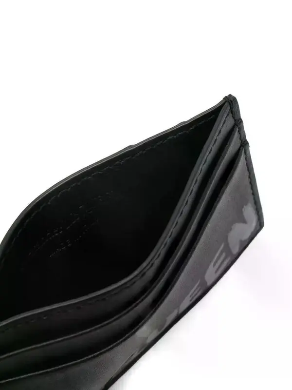 Alexander McQueen Logo-print Cardholder