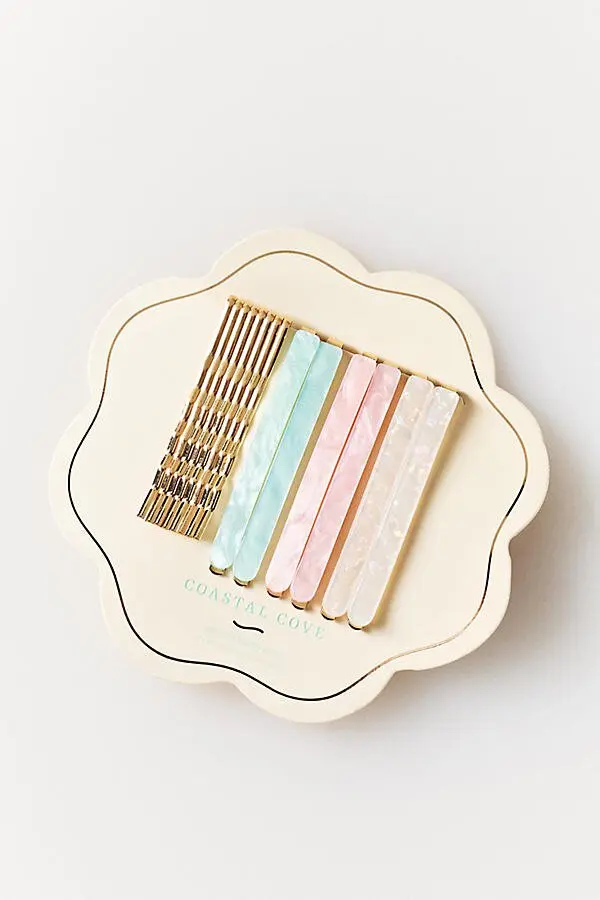 Anthropologie Set Of 14 Bobby Pins - Multi