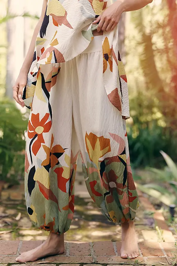 CELANDINE Flowy Balloon Pants