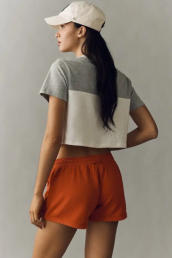 DAILY PRACTICE Cotton Athletic Shorts - Red
