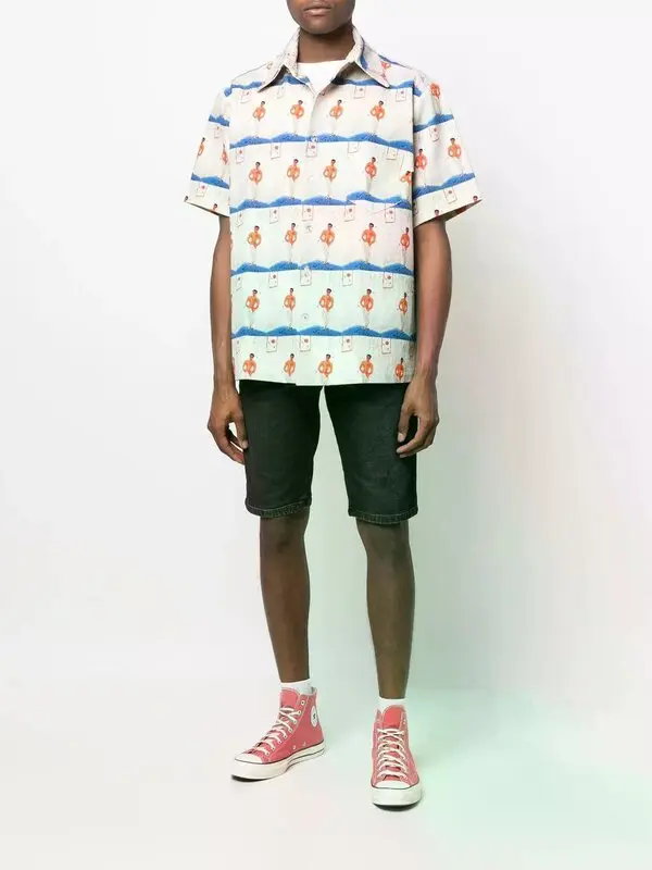 DIESEL® Distressed Denim Shorts