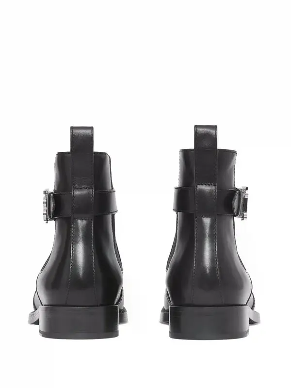Burberry Luke Monogram-motif Chelsea Boots