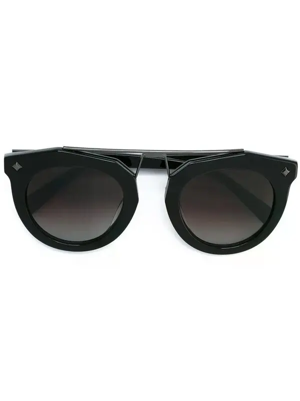 Mcm Aviator Style Sunglasses - Black