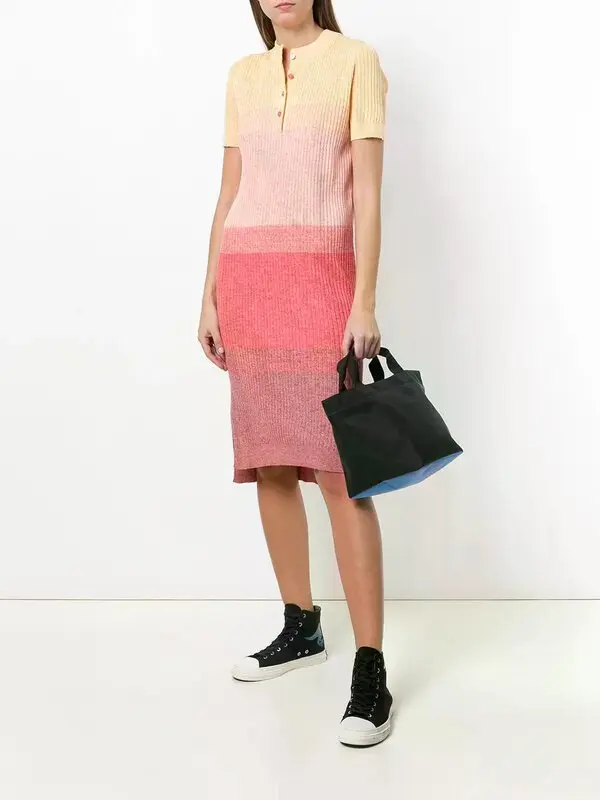 HERVÉ CHAPELIER Contrast Stitch Tote Bag