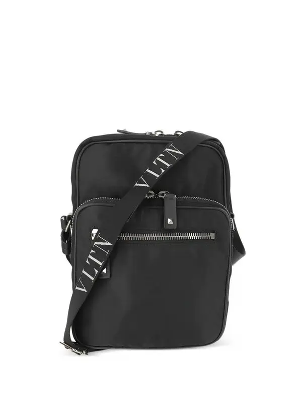 Valentino Garavani Vltn Messenger Bag - Black