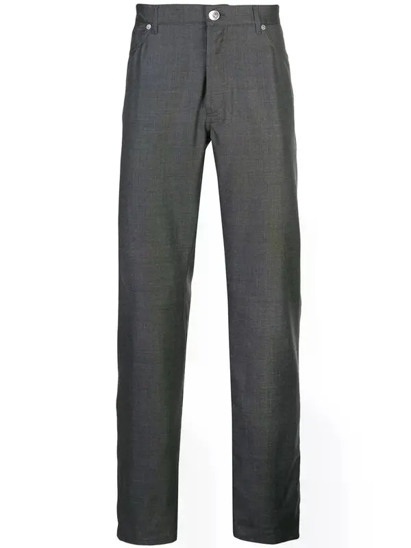 Brunello Cucinelli Wool Straight-leg Trousers