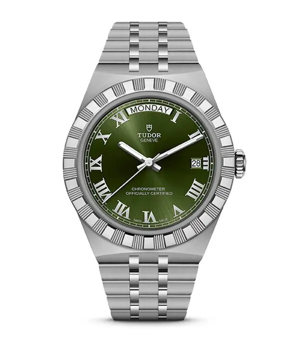 TUDOR Royal Stainless Steel Watch With Dial - Green