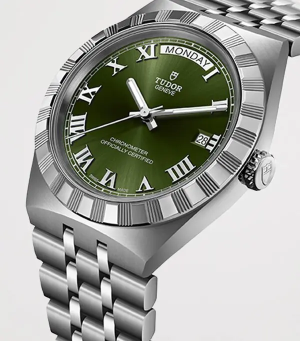 TUDOR Royal Stainless Steel Watch With Dial