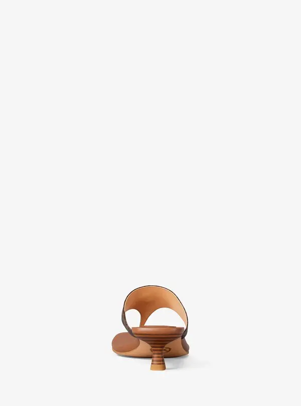 Michael Kors Anneka Logo Thong Sandal