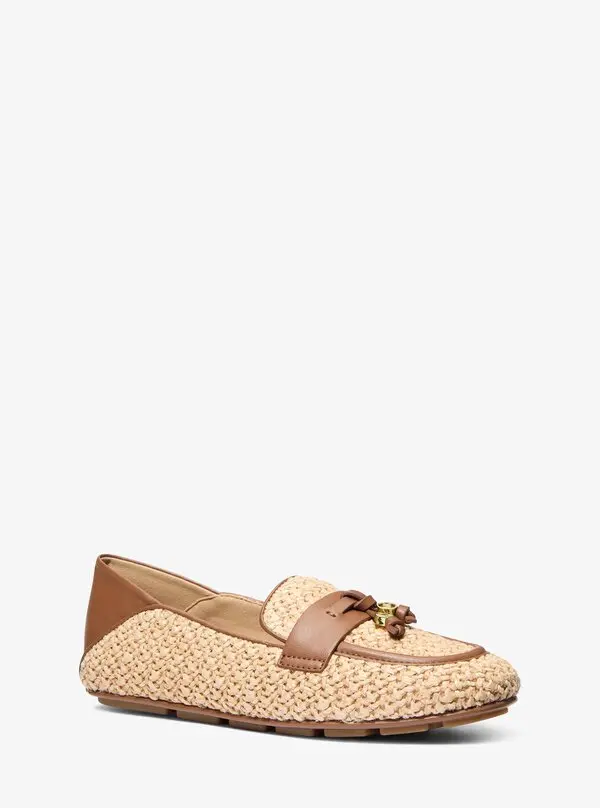 Michael Kors Zoe Crocheted Moccasins