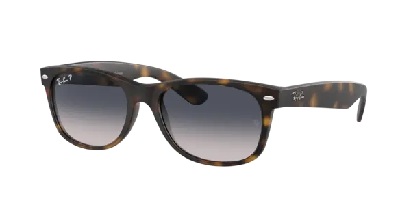 Ray-ban New Wayfarer Classic Sunglasses - Blue Polarized