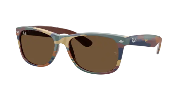 Ray-ban New Wayfarer Classic Sunglasses - Blue Polarized