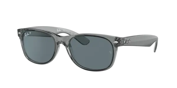 Ray-ban New Wayfarer Classic Sunglasses - Dark Blue Polarized
