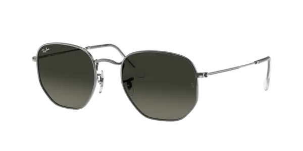Ray-ban Hexagonal Flat Lenses Sunglasses - Grey Gradient