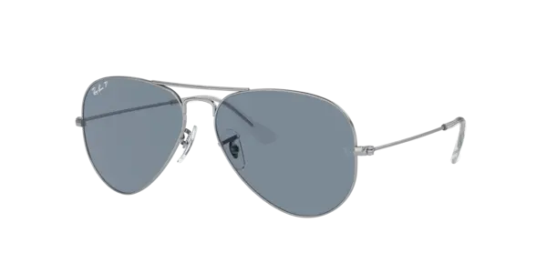 Ray-ban Aviator Sunglasses - Blue Polarized