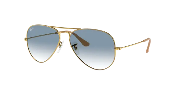 Ray-ban Aviator Gradient Sunglasses - Clear Gradient Blue