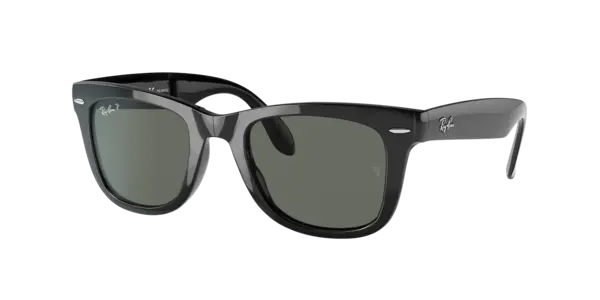 Ray-ban Wayfarer Folding Classic Sunglasses - G-15 Green Polarized
