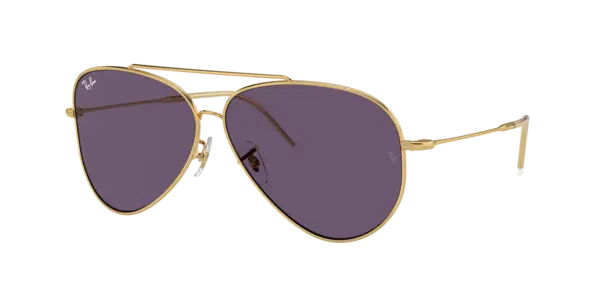 Ray-ban Aviator Reverse Sunglasses - Violet