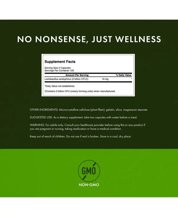 SWANSON Lactobacillus Acidophilus Probiotic