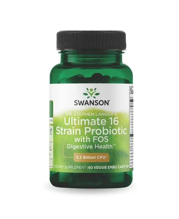 SWANSON Dr. Stephen Langer's Formula Probiotic W/ Fos Prebiotic - No Color