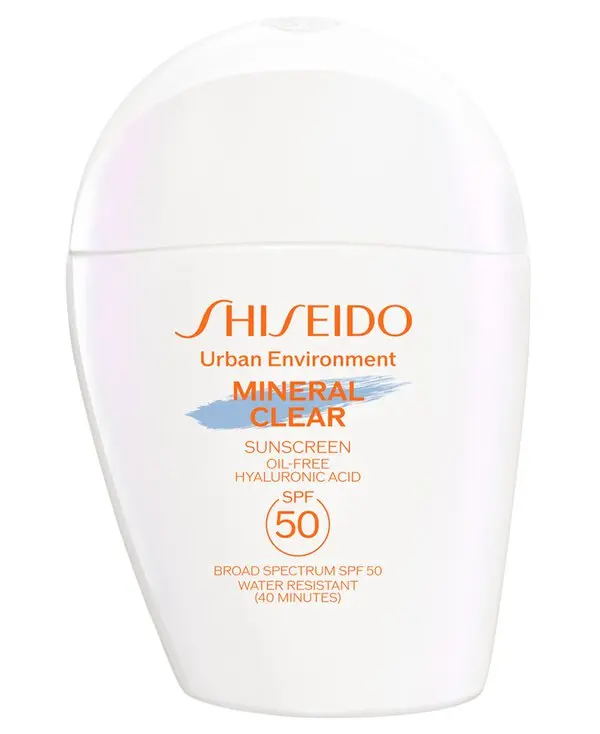 SHISEIDO Urban Environment Mineral Clear Sunscreen Spf 50 - No Color