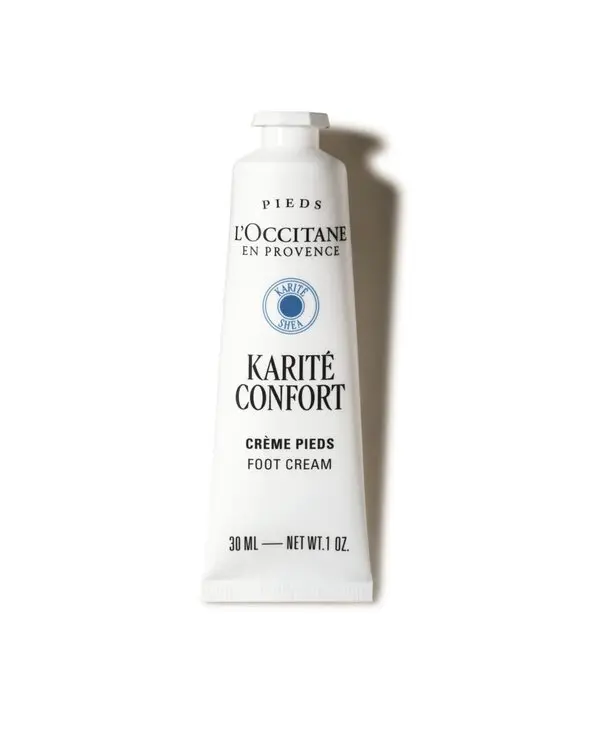 L'OCCITANE Karite Confort Foot Cream 1.00 Fl Oz - No Color