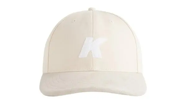 Kith Twill X Suede Aaron Classic Cap - Sandrift