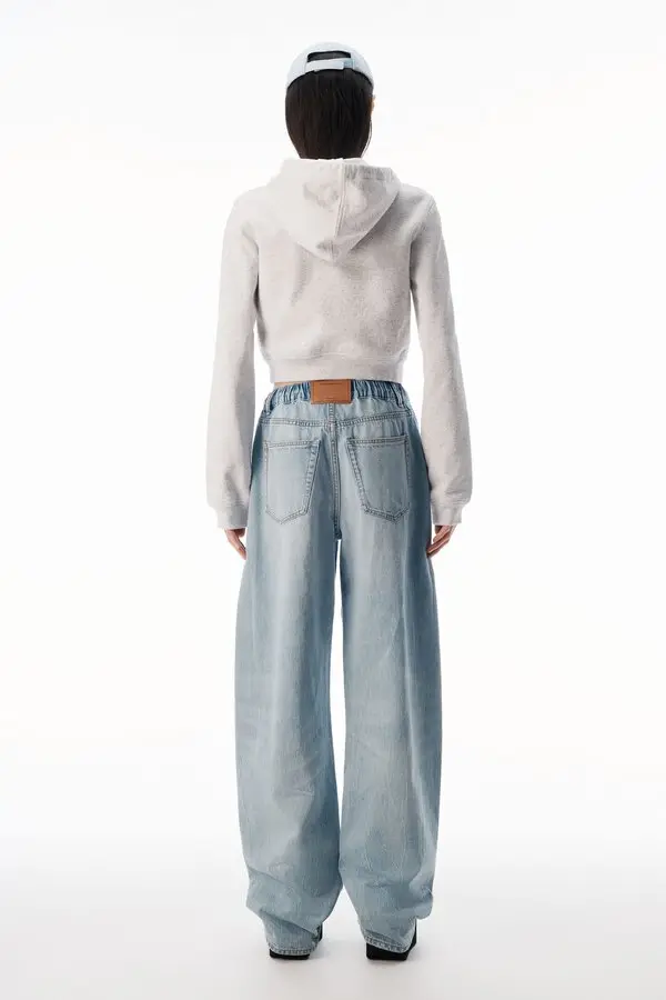 Alexander Wang Crystal Drawcord Balloon Joggers